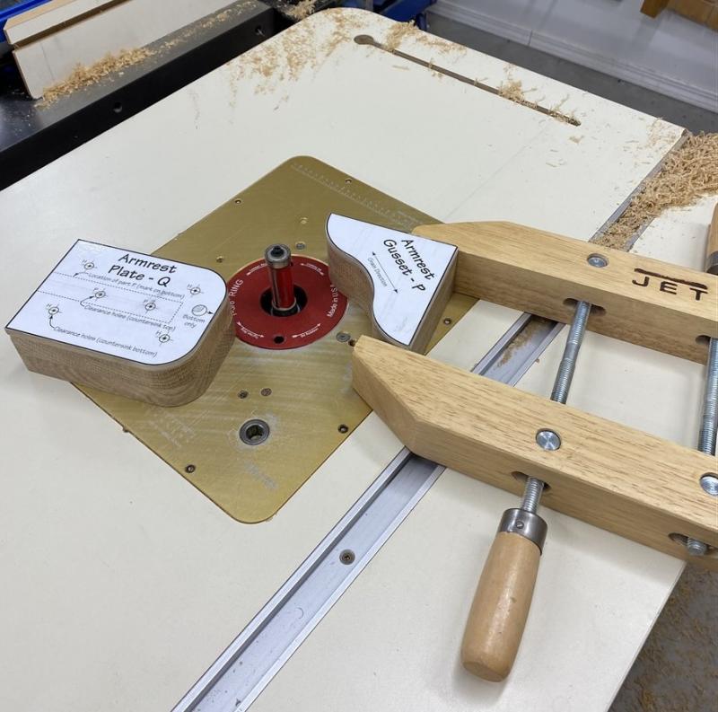 Bandsaw Template Jig Helps with Template Routing - Jig & Fixtures ...
